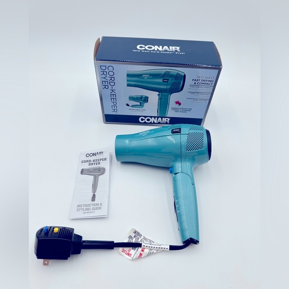 Conair | Hair | Nib Conair Cordkeeper Hair Dryer 875 W | Poshmark